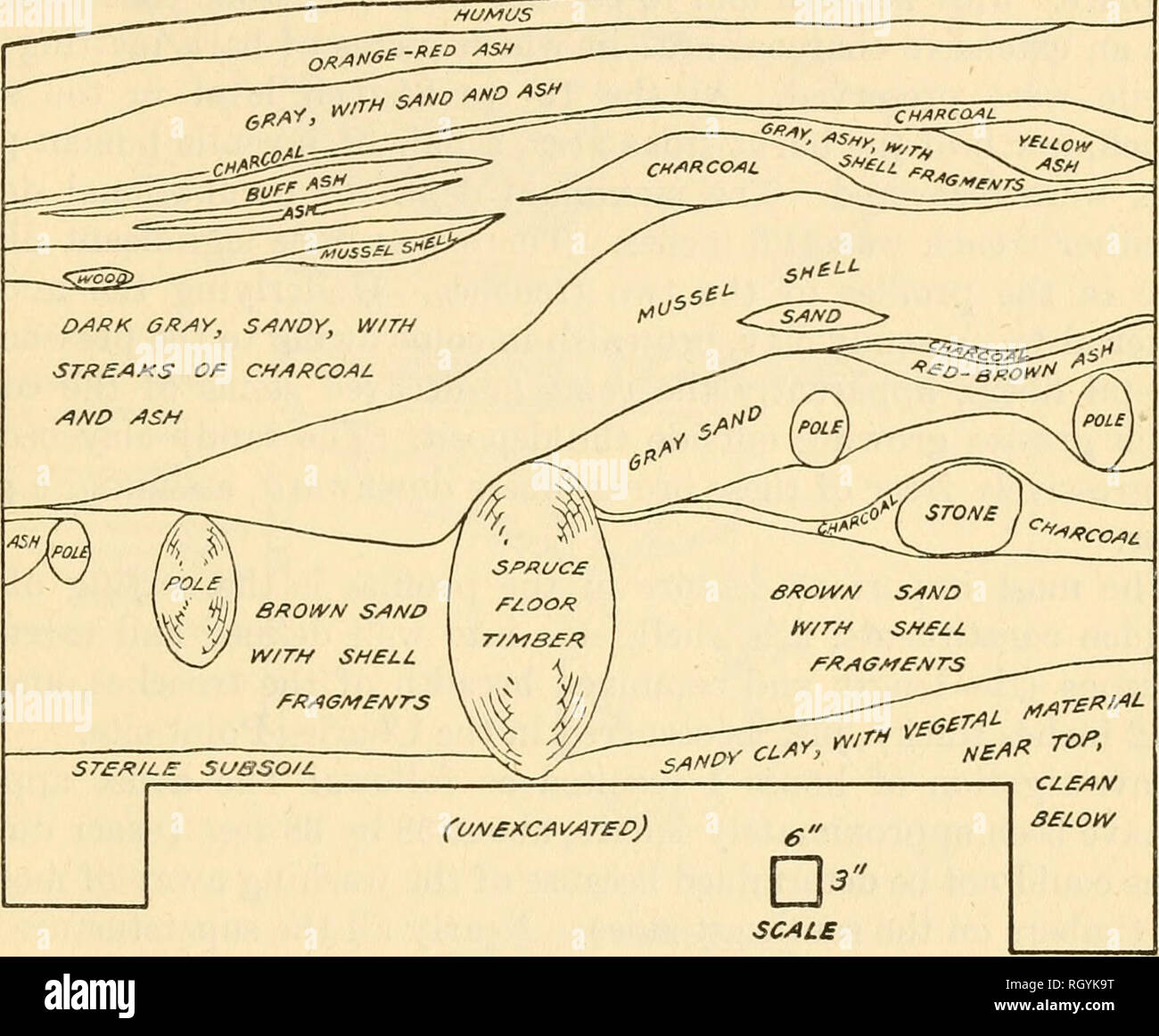 Cross section archeology hi-res stock photography and images - Alamy