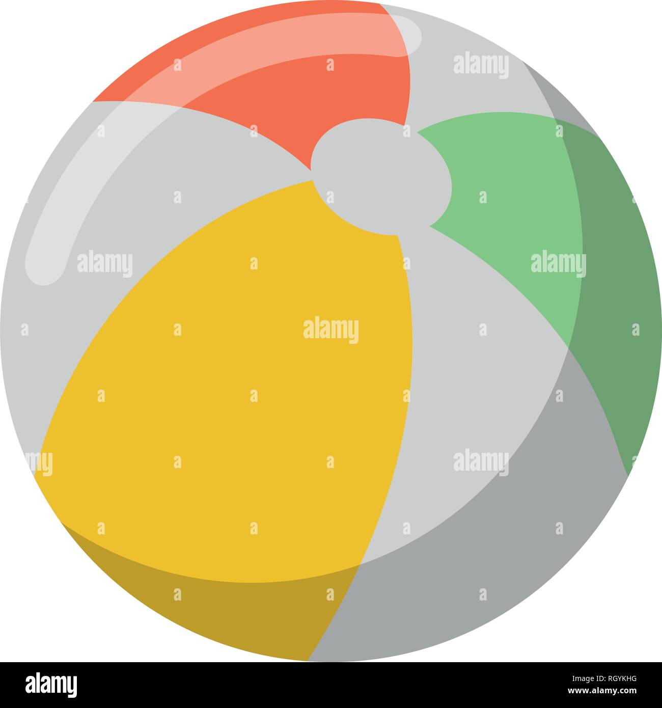 Beach ball striped Stock Vector Image & Art - Alamy