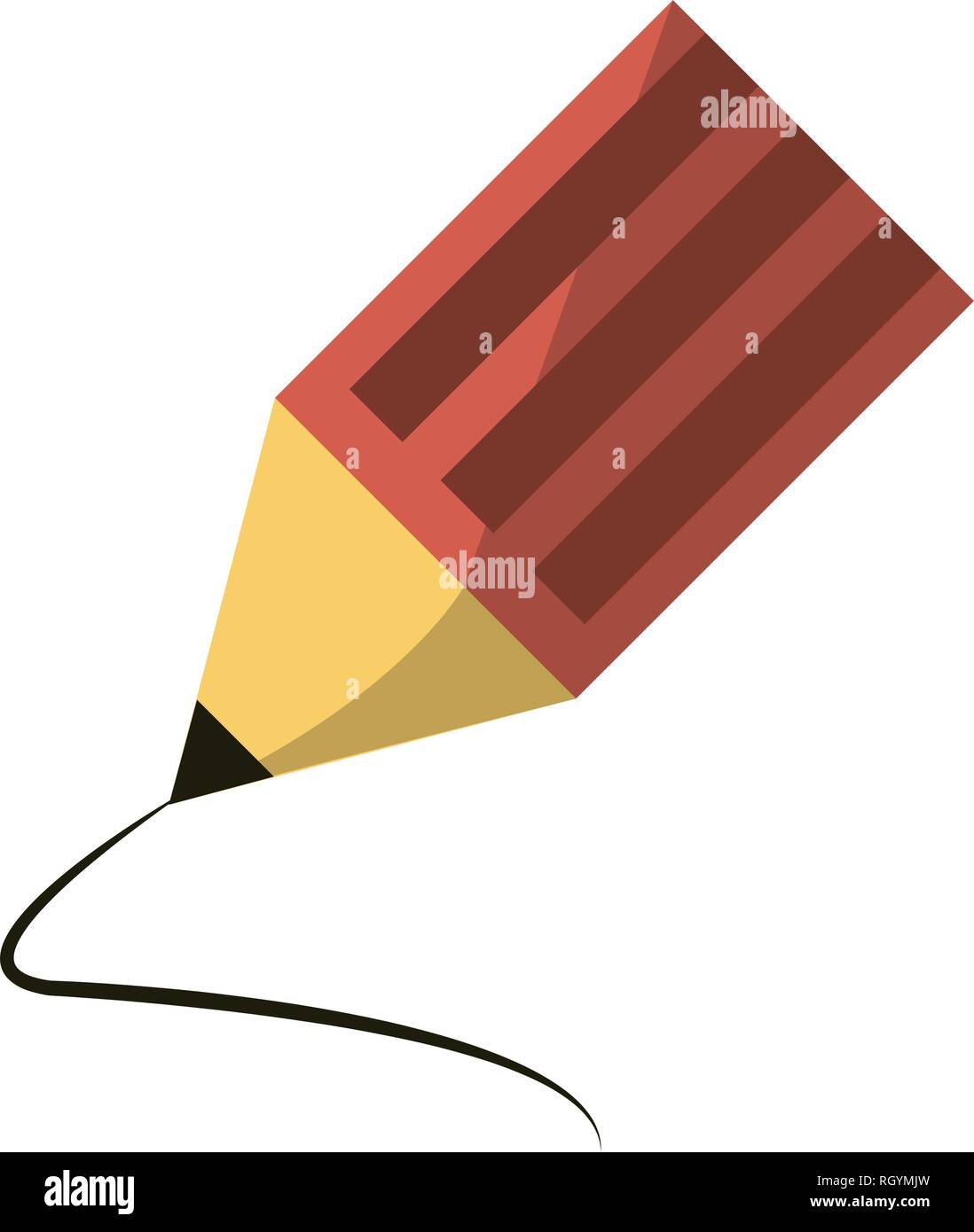 pencil drawing symbol Stock Vector Image & Art - Alamy