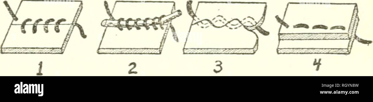 Sinew sewing hi-res stock photography and images - Alamy