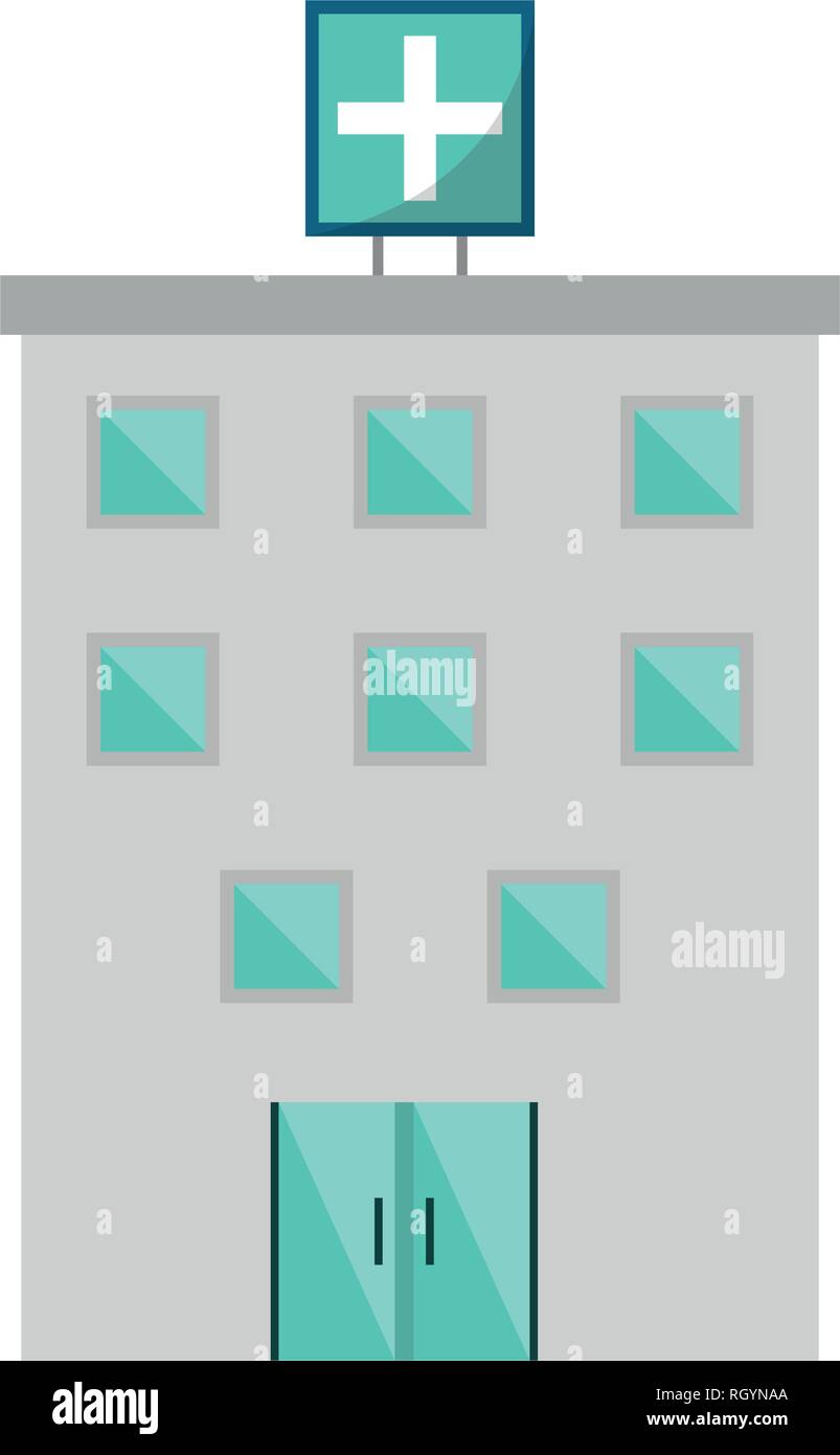 Hospital emergency trauma center entrance Stock Vector Images - Alamy