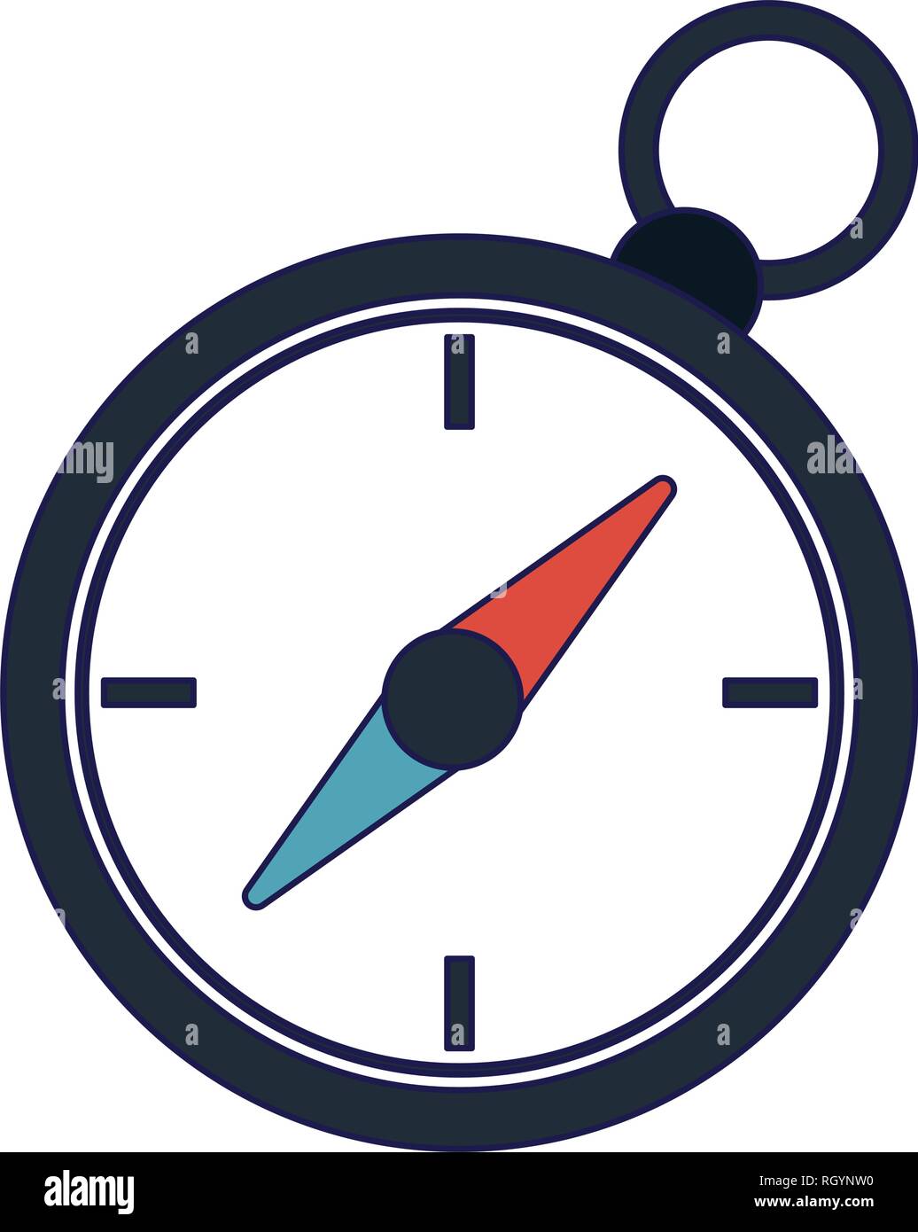 Compass navigation symbol Stock Vector Image & Art - Alamy