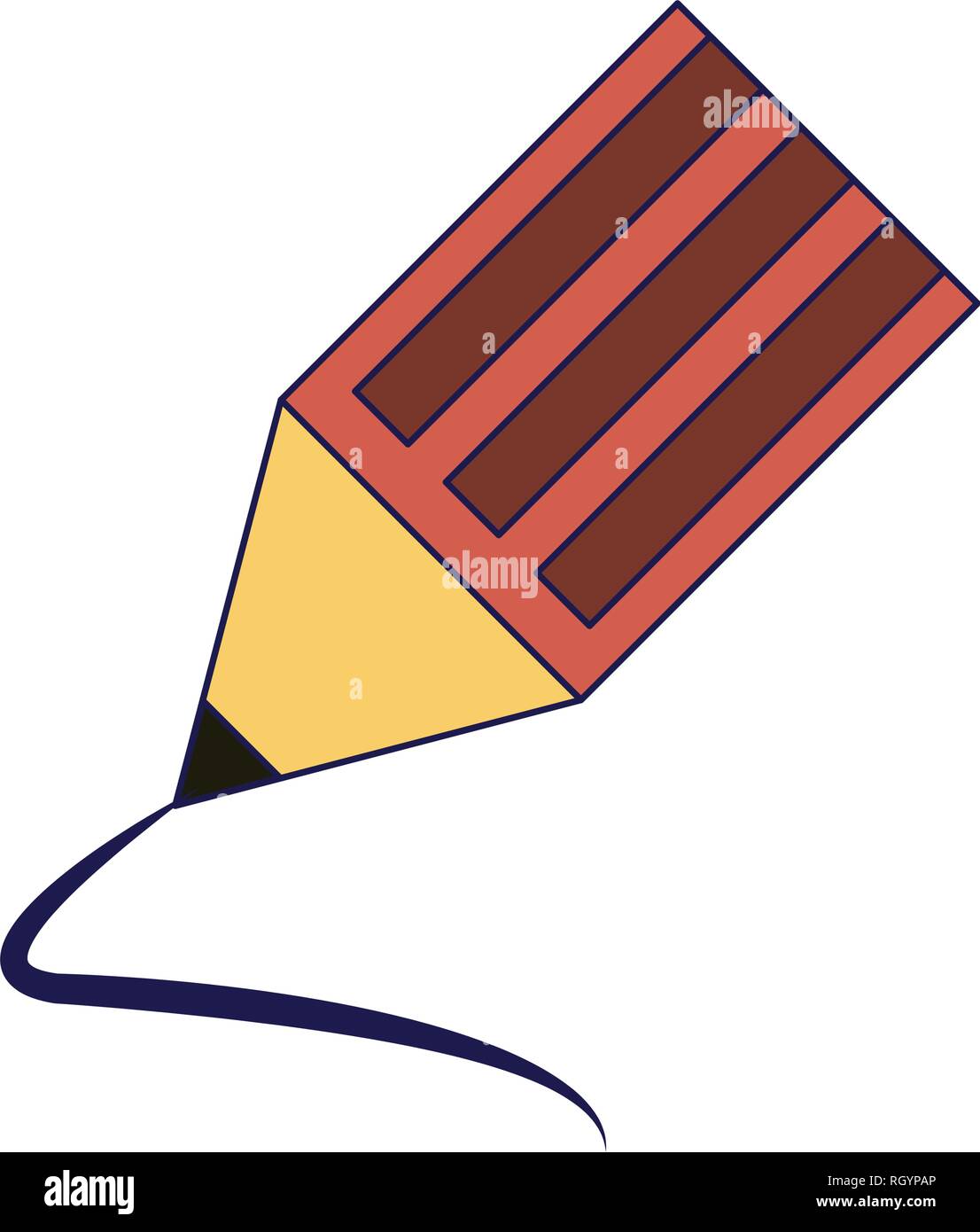 pencil drawing symbol Stock Vector Image & Art - Alamy