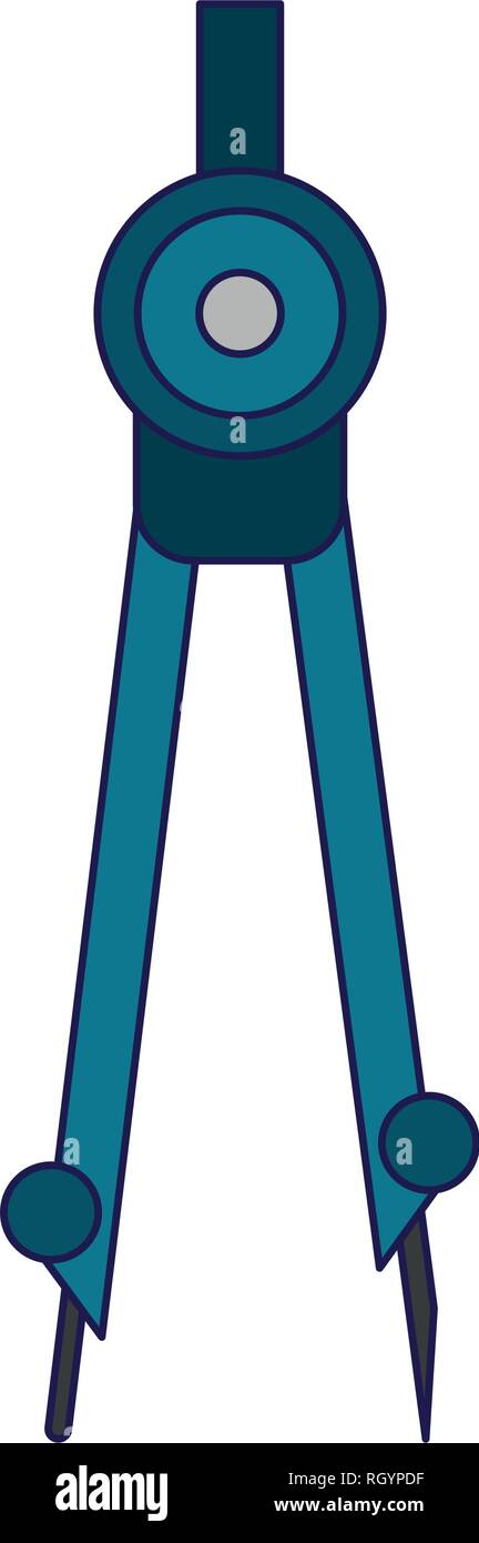 Compass geometric utensil isolated Stock Vector Image & Art - Alamy