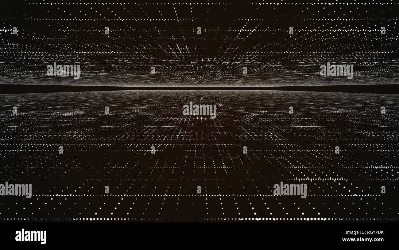 Abstract Particles Background Stock Photo - Alamy