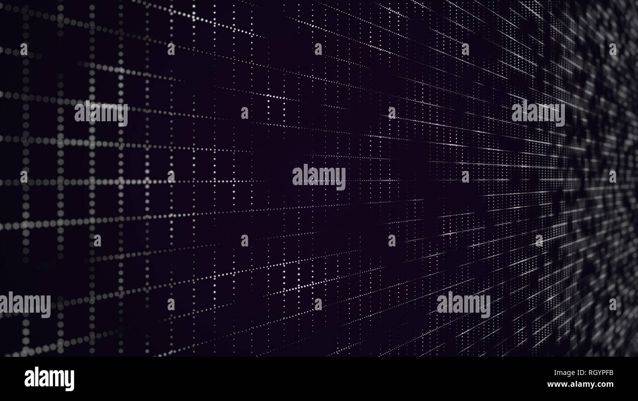 Abstract Particles Background Stock Photo - Alamy