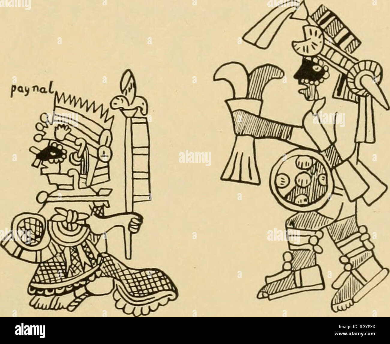 . Bulletin. Ethnology. a he Fig. 79. Mexican deities, after Duran and ...