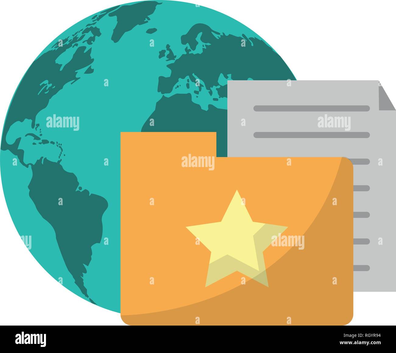 World portfolio Stock Vector Images - Alamy