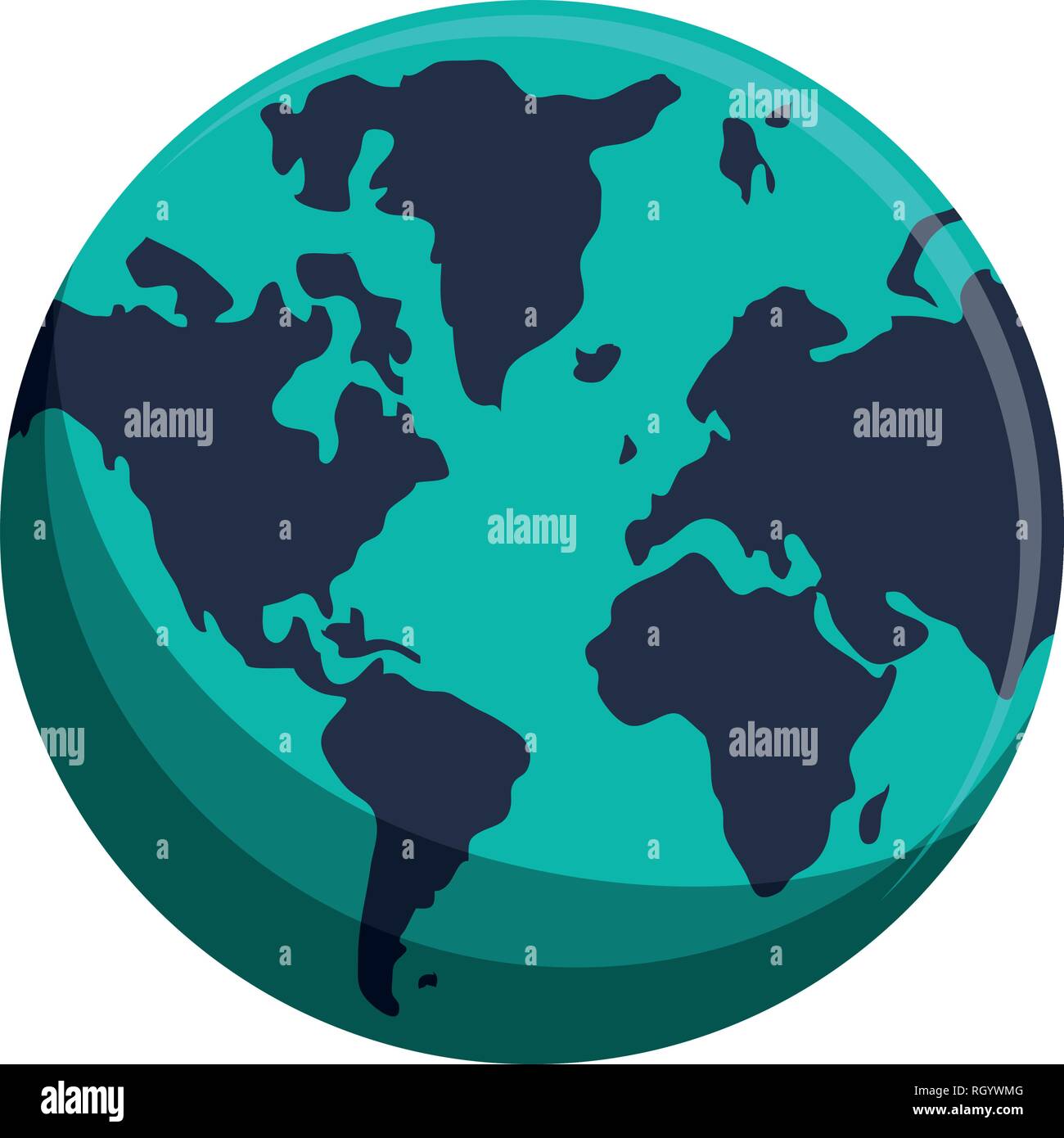 world map symbol isolated Stock Vector Image & Art - Alamy