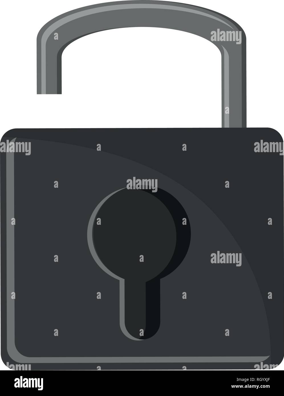 padlock unlocked symbol Stock Vector Image & Art - Alamy