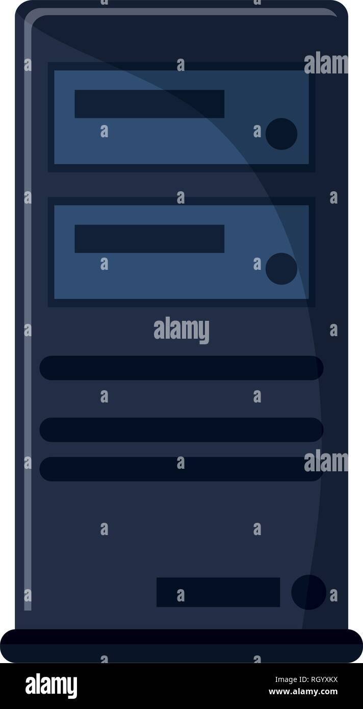 cpu computer tower technology Stock Vector Image & Art - Alamy
