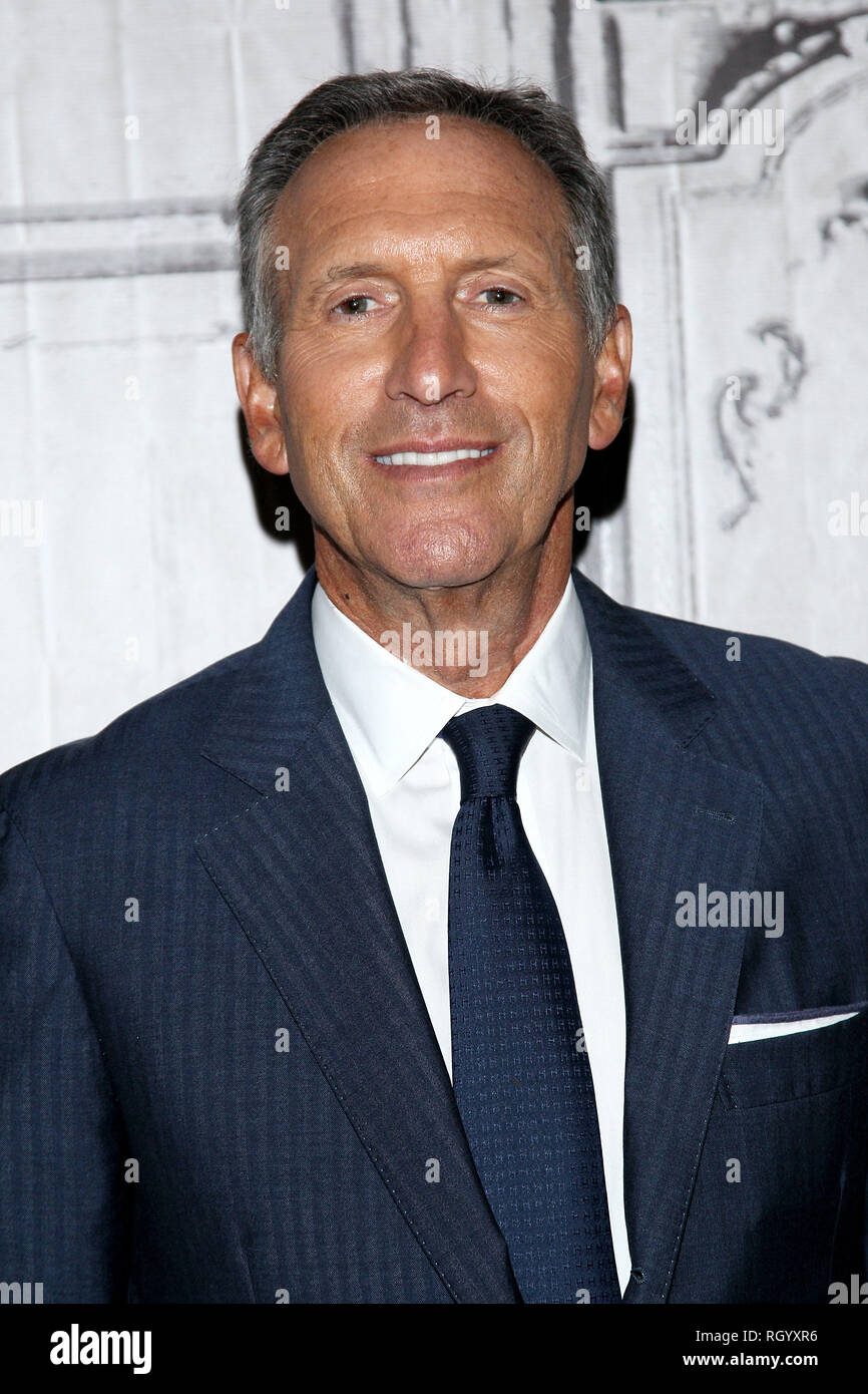 New York, USA. 07 Sep, 2016. Starbucks CEO, Chairman, Howard Schultz ...