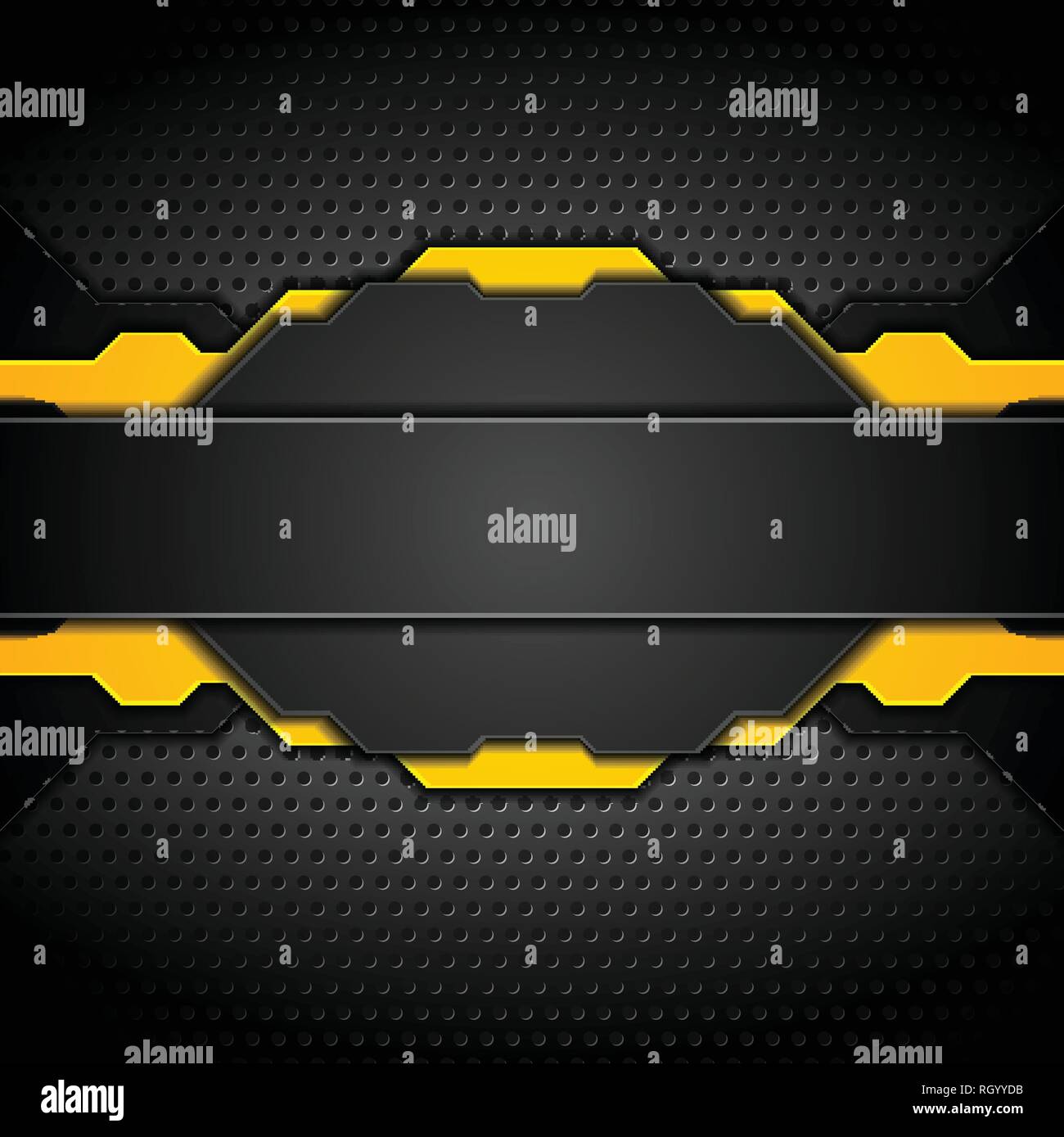 Technology dark background Stock Vector Images - Alamy