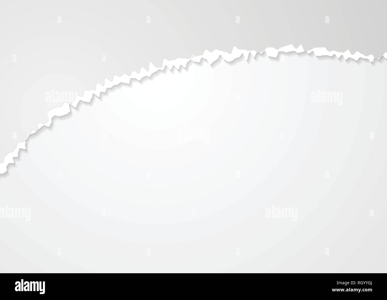 Abstract grey torn paper edge background. Vector design Stock Vector ...
