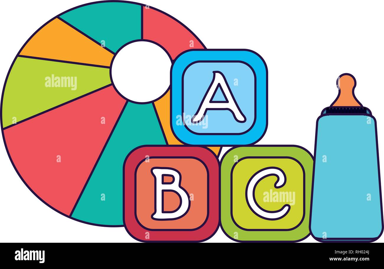 Baby toys cartoons Stock Vector Image & Art - Alamy