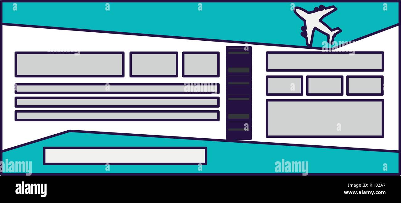 flight ticket symbol Stock Vector Image & Art - Alamy