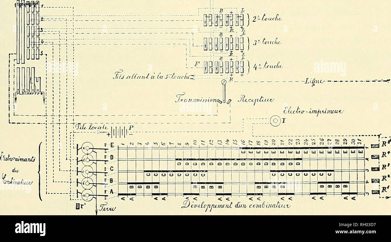 Telephone circuit diagram hi-res stock photography and images - Alamy