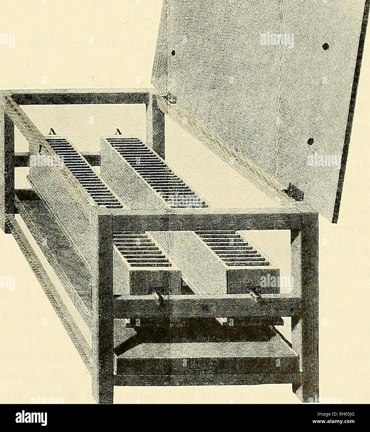 . Bulletin. Science. Figure 8.âFuller's trough battery, a Daniell cell ...