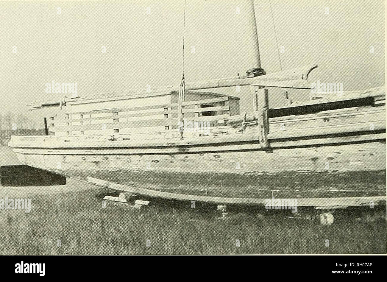 . Bulletin. Science. Figure 15.—Midbody and stern of a North Carolina ...