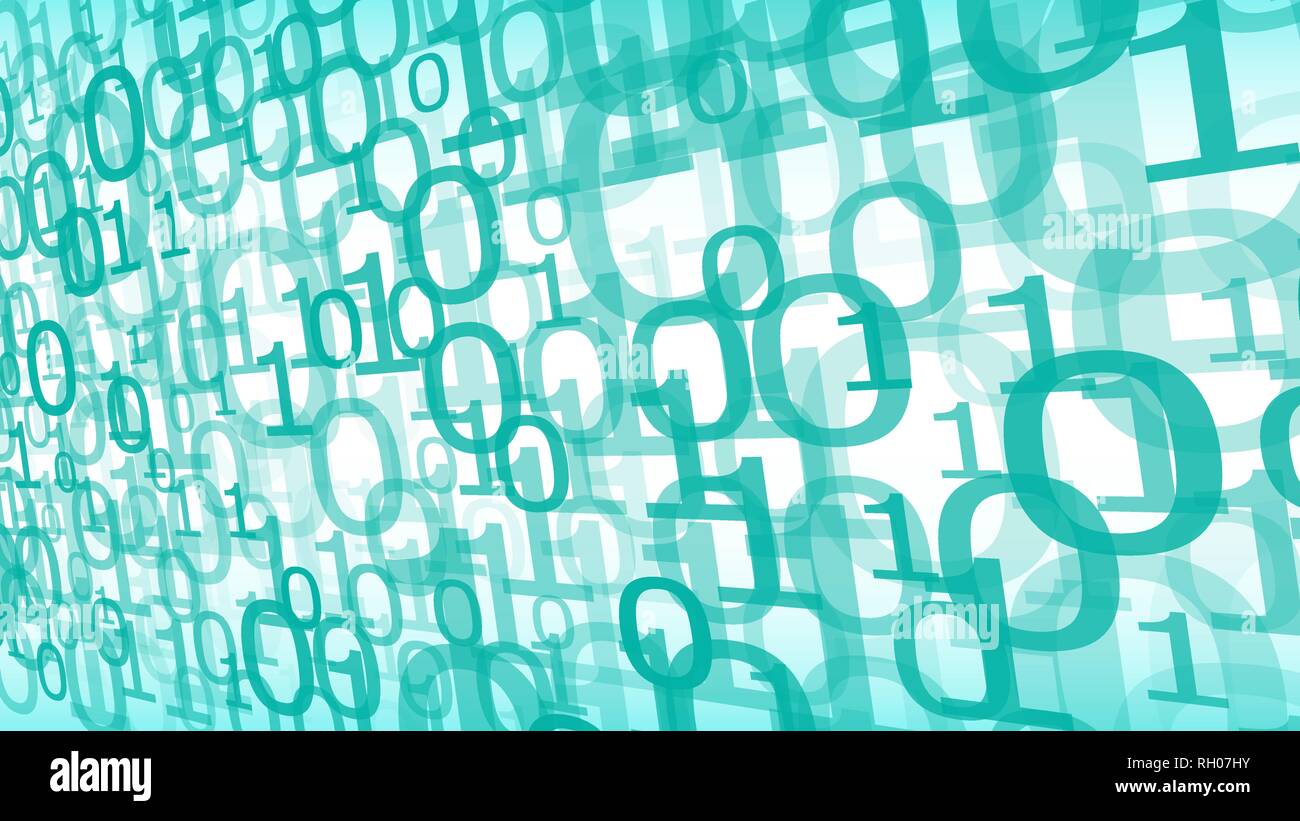 Cloud and computer numbers Stock Vector Images - Alamy