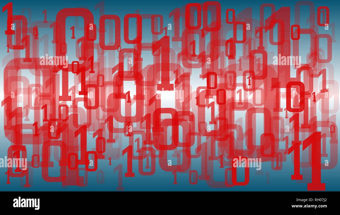Security Big Data Binary Code Algorithm Machine Stock Vector Image And Art Alamy
