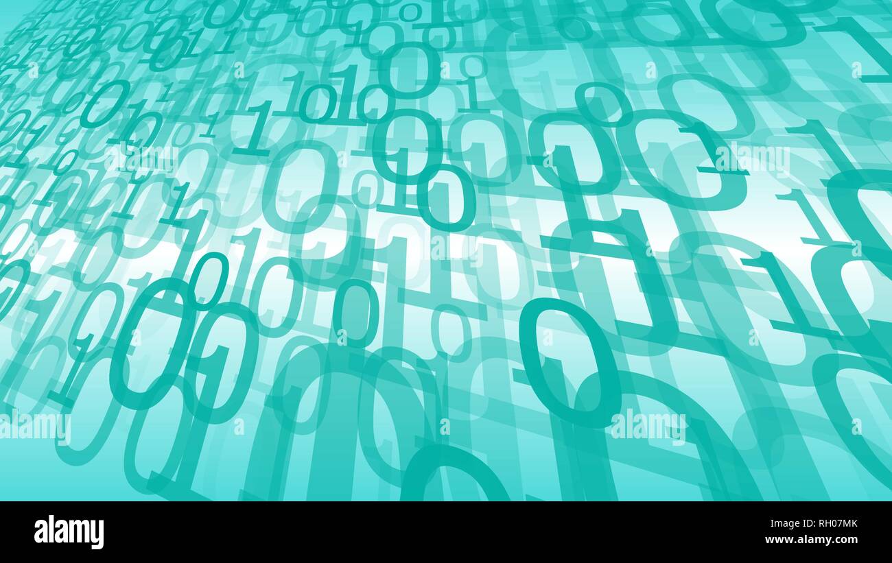 Random binary code, vector illustration of internet Stock Vector Image ...