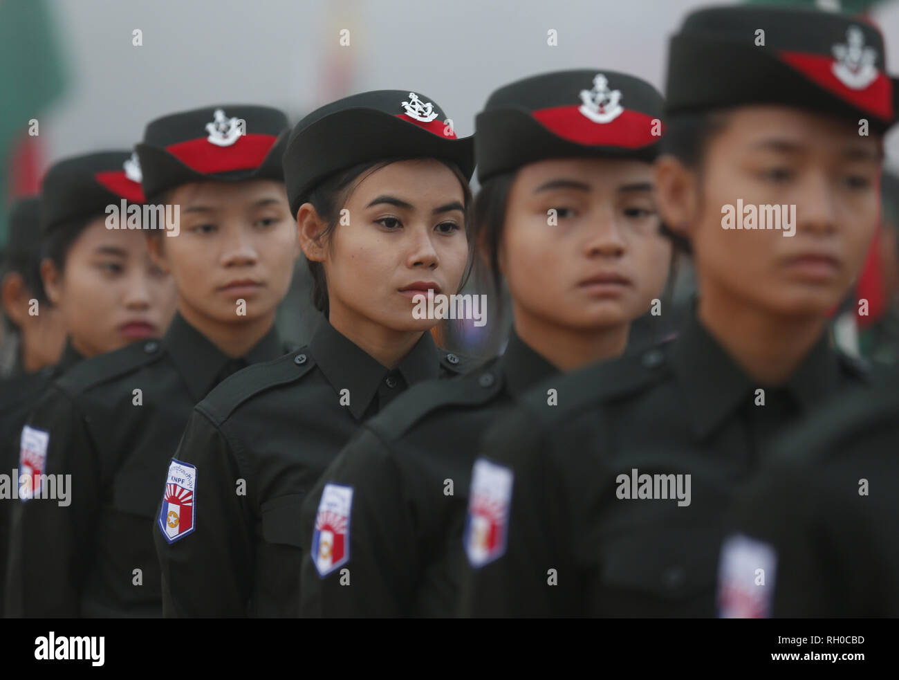 Thay Bay Hla, Myanmar. 31st Jan, 2019. Karen National Union (KNU ...