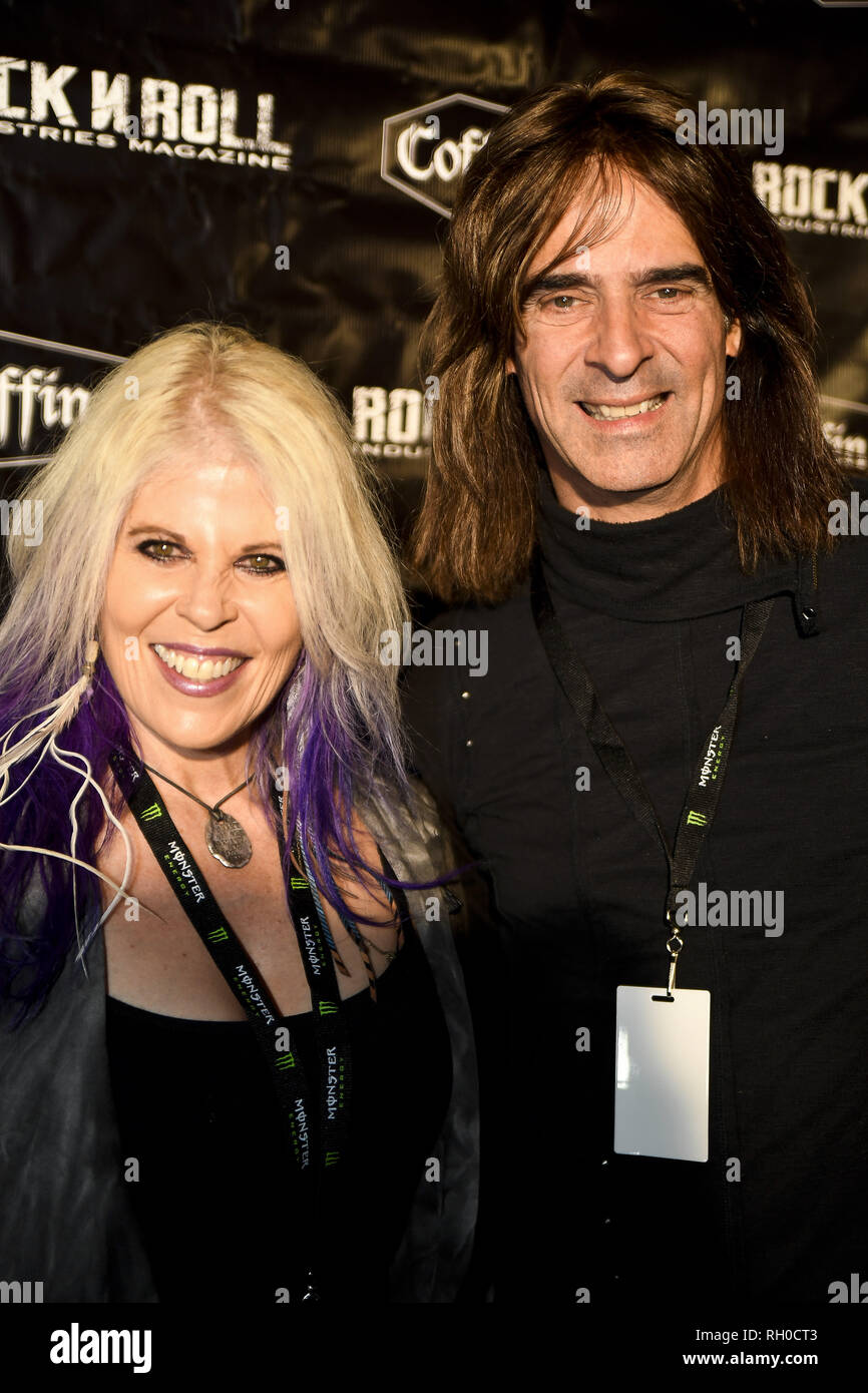 Anaheim, California, USA. 26th Jan, 2019. Laura Kaye and Mark Wood at ...