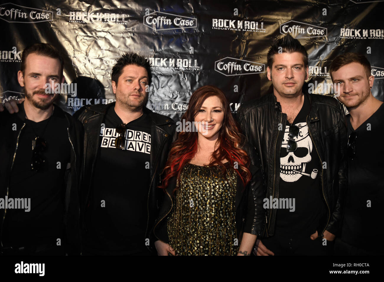 Anaheim, California, USA. 26th Jan, 2019. TIFFANY and Band Members MARK ...