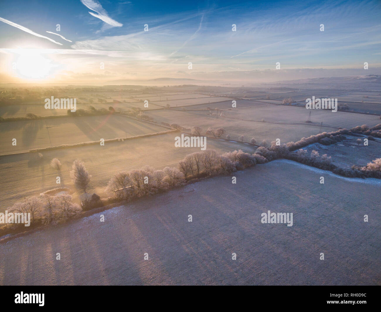 Frozen fields hi-res stock photography and images - Alamy