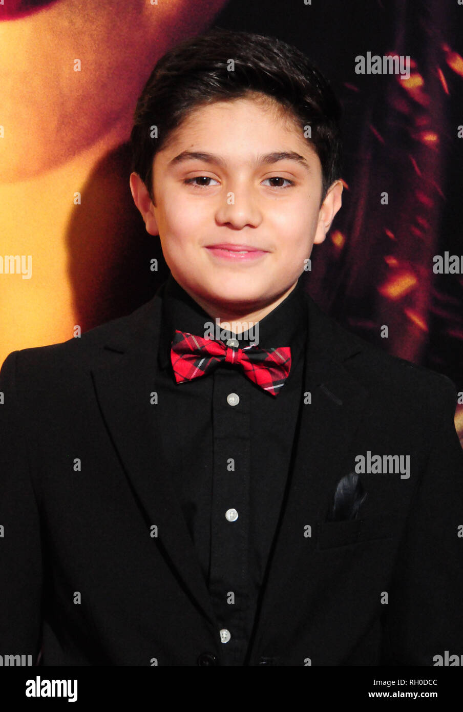 Los Angeles, California, USA. 30th Jan 2019. Actor Sebastian Cano ...