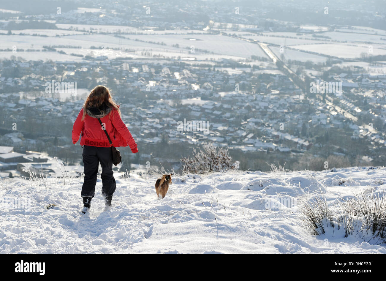 Peel tower on holcombe hill lancashire ramsbottom hi-res stock ...