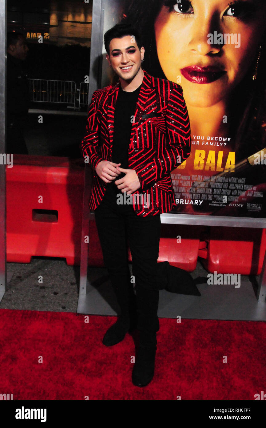 Los Angeles, California, USA. 30th Jan 2019. Manny Gutierrez, aka Manny ...