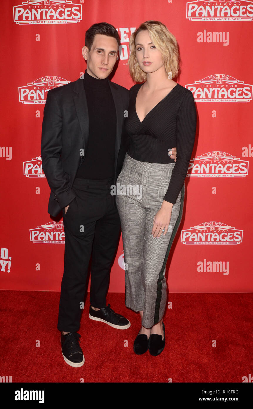 Hollywood, Ca. 30th Jan, 2019. John Krause, Molly McCook at the Hello ...