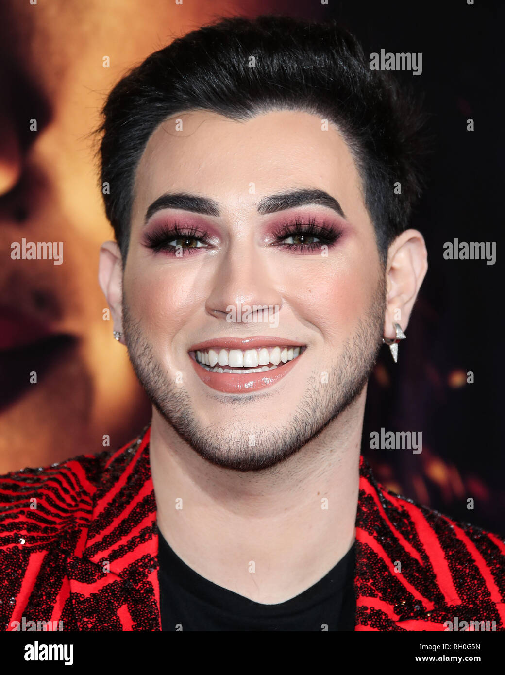 LOS ANGELES, CA, USA - JANUARY 30: Make-up artist Manny Gutierrez ...