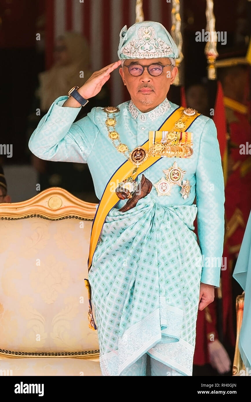 Kuala Lumpur, Malaysia. 31st Jan, 2019. Sultan Abdullah Sultan Ahmad ...