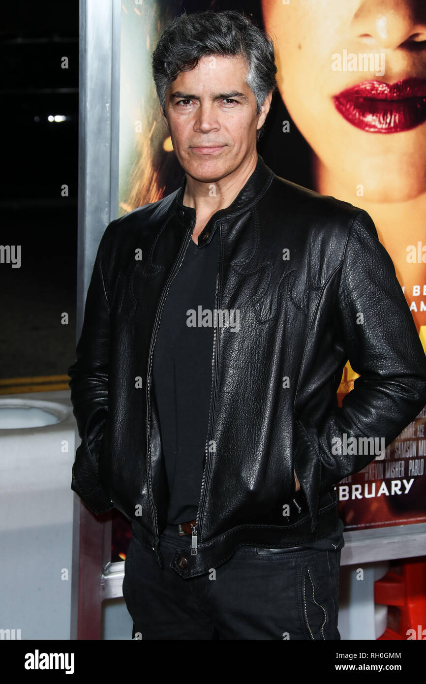 LOS ANGELES, CA, USA - JANUARY 30: Actor Esai Morales arrives at the Los Angeles Premiere Of ...