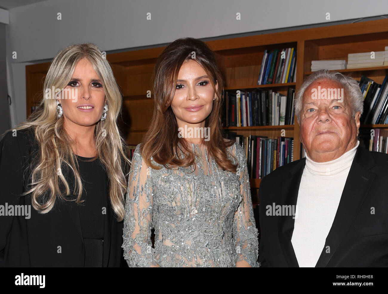 WESTWOOD, CA - JANUARY 30: Tiziana Rocca, Lola Karimova-Tillyaeva ...
