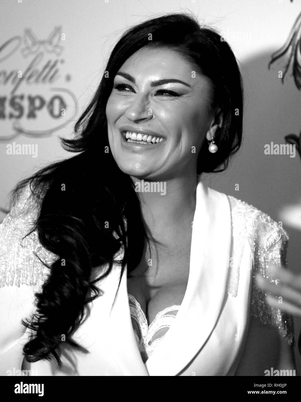 Naples, Italy January 30, 2019 the famous neomelodic singer of the ...