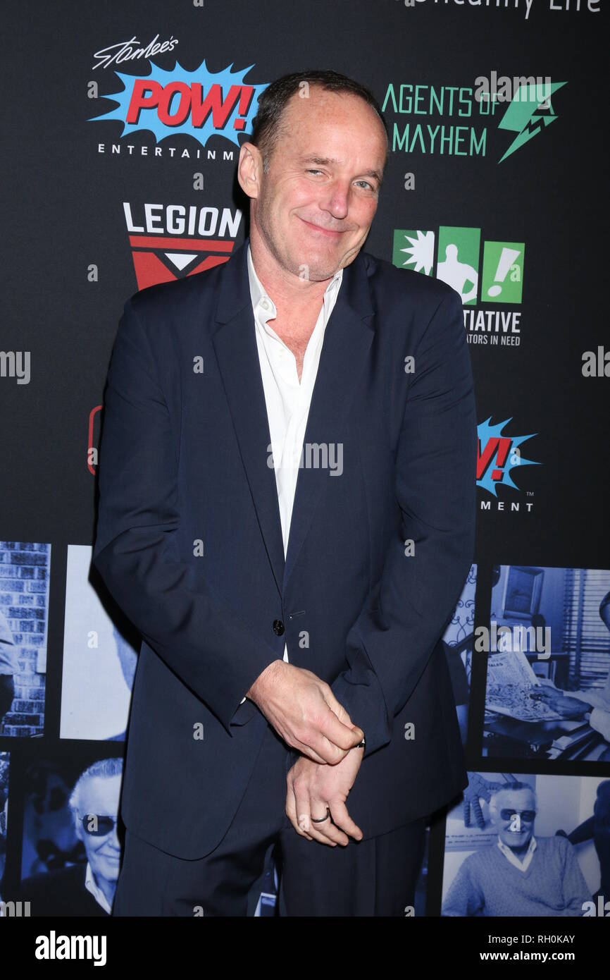 Los Angeles, CA, USA. 30th Jan, 2019. LOS ANGELES - JAN 30: Clark Gregg ...