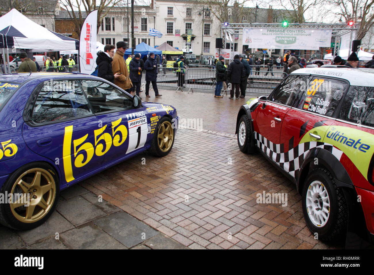 Banbury, Oxfordshire, UK. 31st January, 2019. Prodrive Cars on Display ...