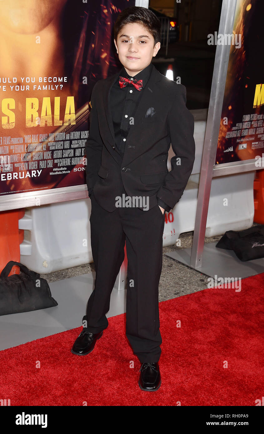 Los Angeles, California, USA. 30th January, 2019. Sebastian Cano ...