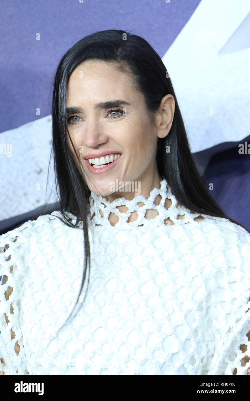 London, UK. 31st January, 2019. Jennifer Connelly, Alita: Battle Angel ...