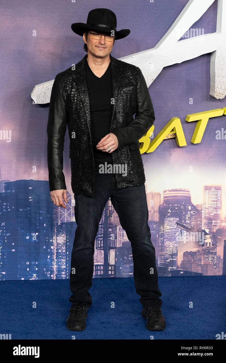 London, UK. 31st January, 2019. Robert Rodriguez attends ALITA: BATTLE ...