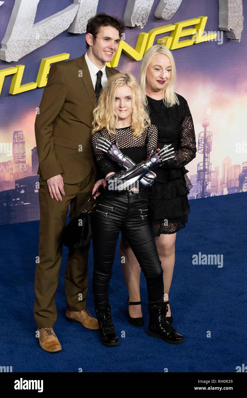 London, UK. 31st January, 2019. Tilly Locky - Bionic Girl - attends ...