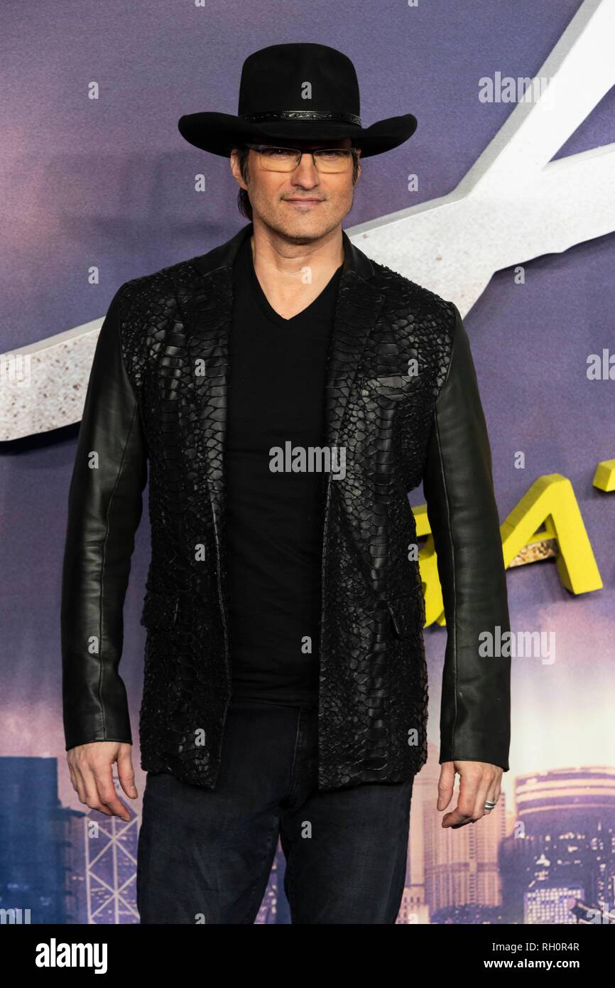 London, UK. 31st January, 2019. Robert Rodriguez attends ALITA: BATTLE ...
