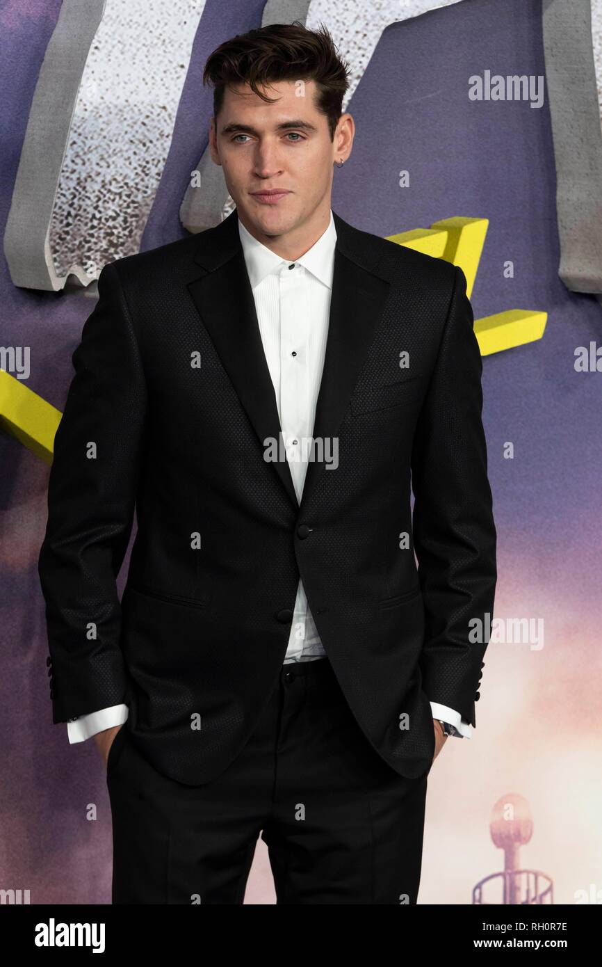 London, UK. 31st January, 2019. Issac Carew attends ALITA: BATTLE ANGEL ...