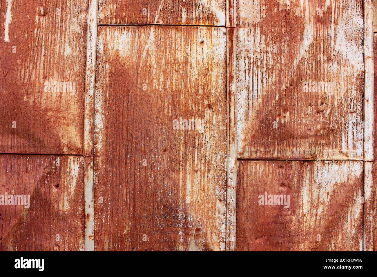 Old Rustic Metal Rusty Wall Background Texture Stock Photo - Alamy
