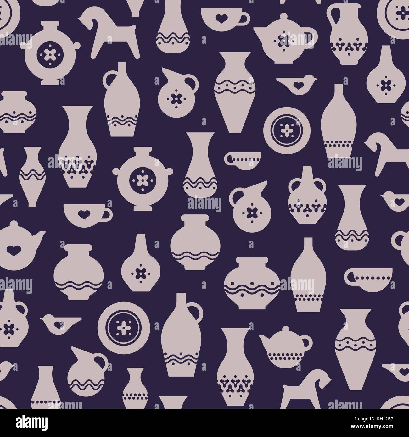 Vases this is a drawing hi-res stock photography and images - Alamy