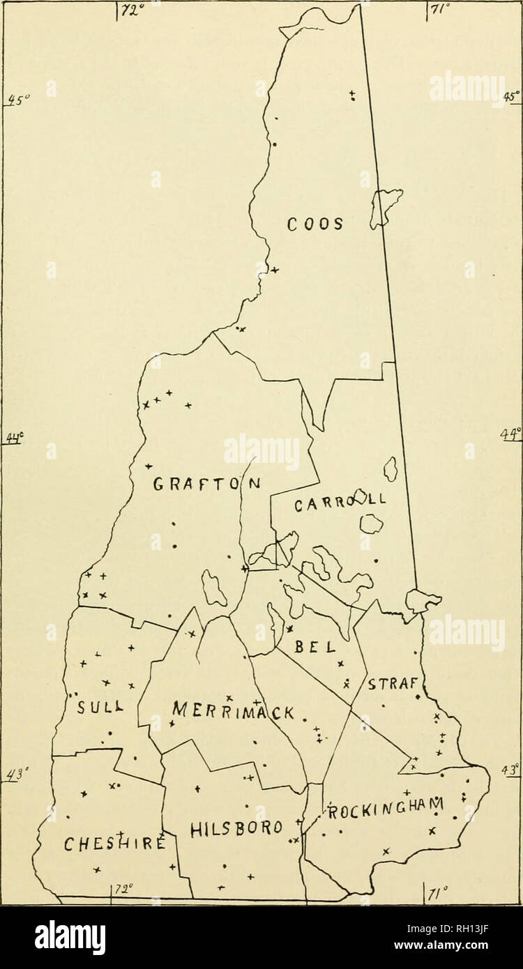 Hanover new hampshire map hi-res stock photography and images - Alamy